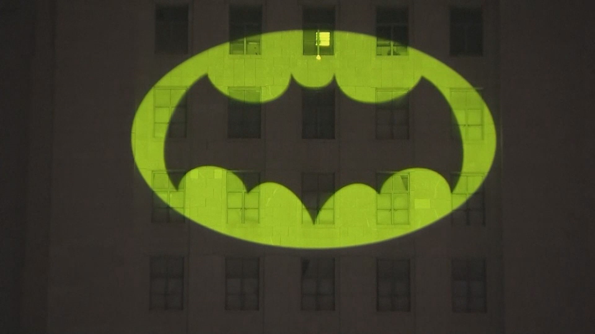 Bat Signal Shines For Adam West One More Time